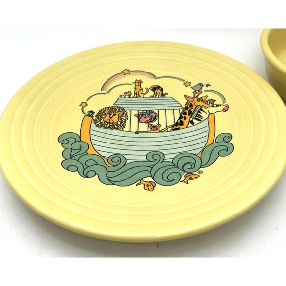 Fiesta Ware | Dining | Vtg Homer Laughlin Fiesta Ware Noahs Ark Kids ...